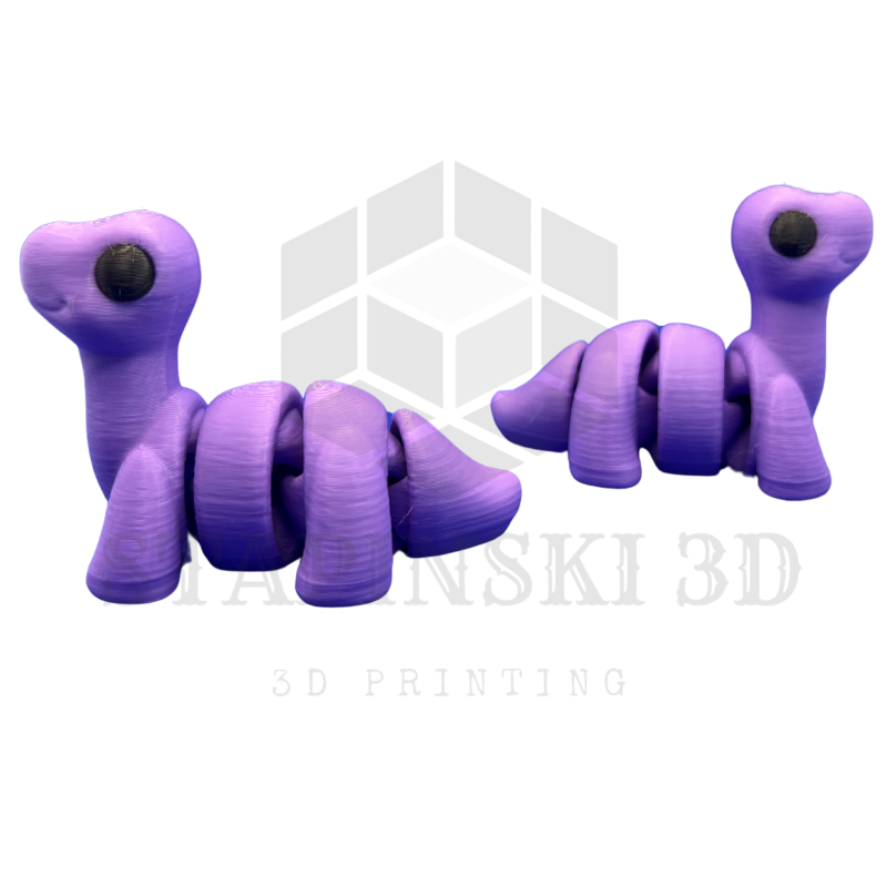 Zou 3d Baby Brontosaurus | Stapinski 3D Store!